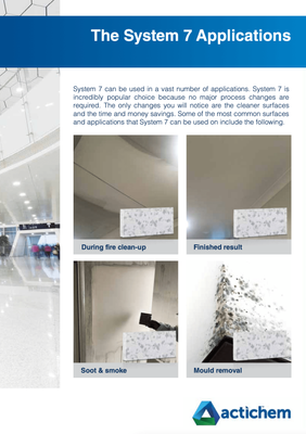 Actichem System 7 Hand Pad, FIRE DAMAGE | The Restoration Group